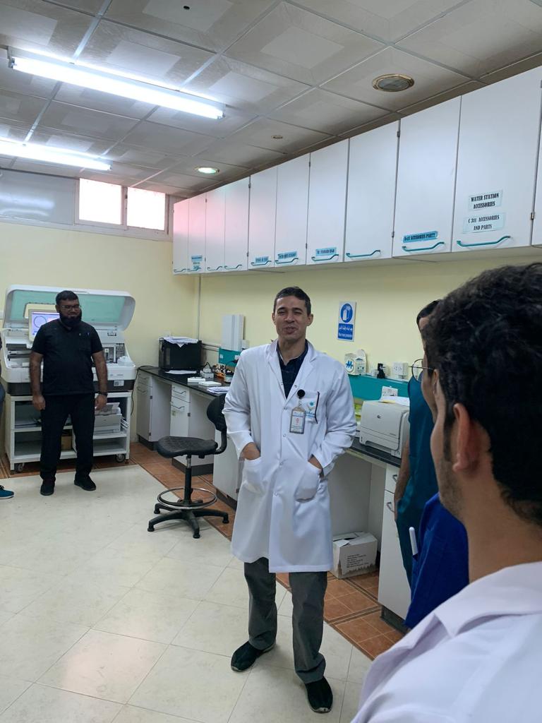 زيارة طلابية لمختبر المستشفى الجامعي - College of Medicine - NAJRAN ...